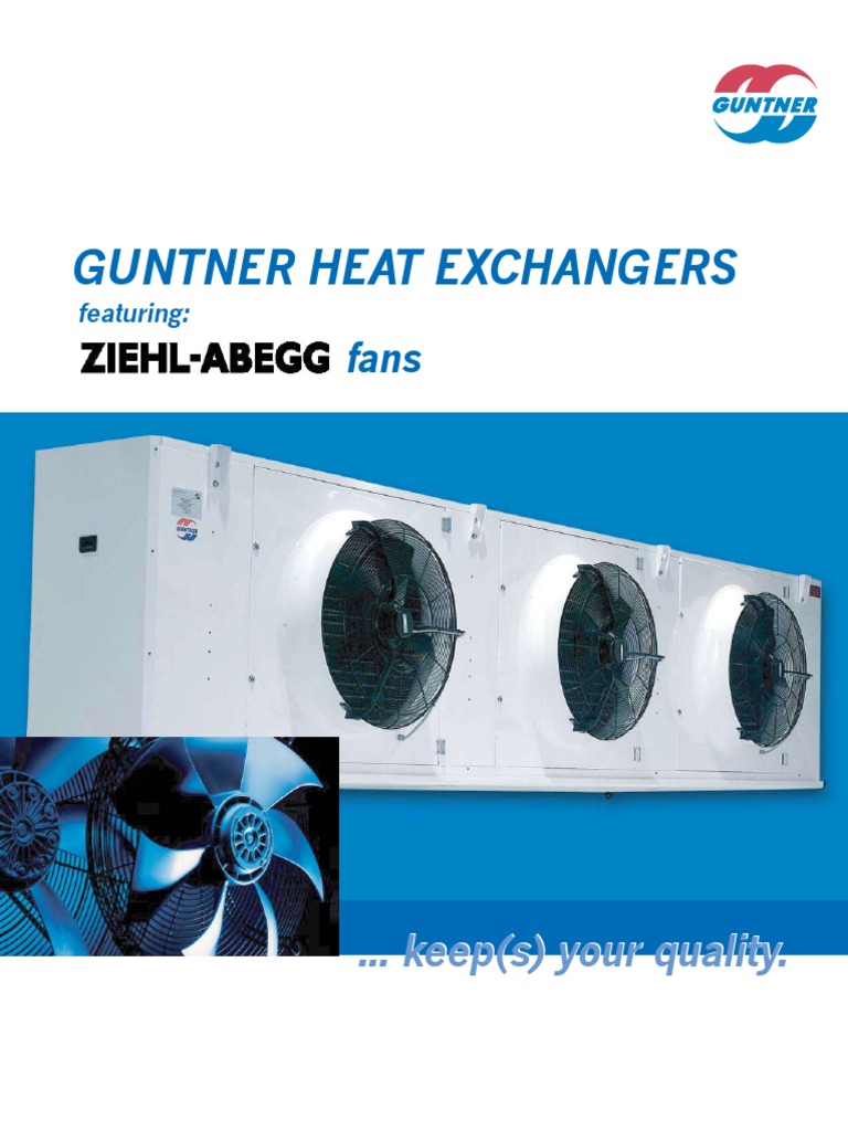 Guntner Evaporator Fan Technology Guide | PDF | Electric Motor ...