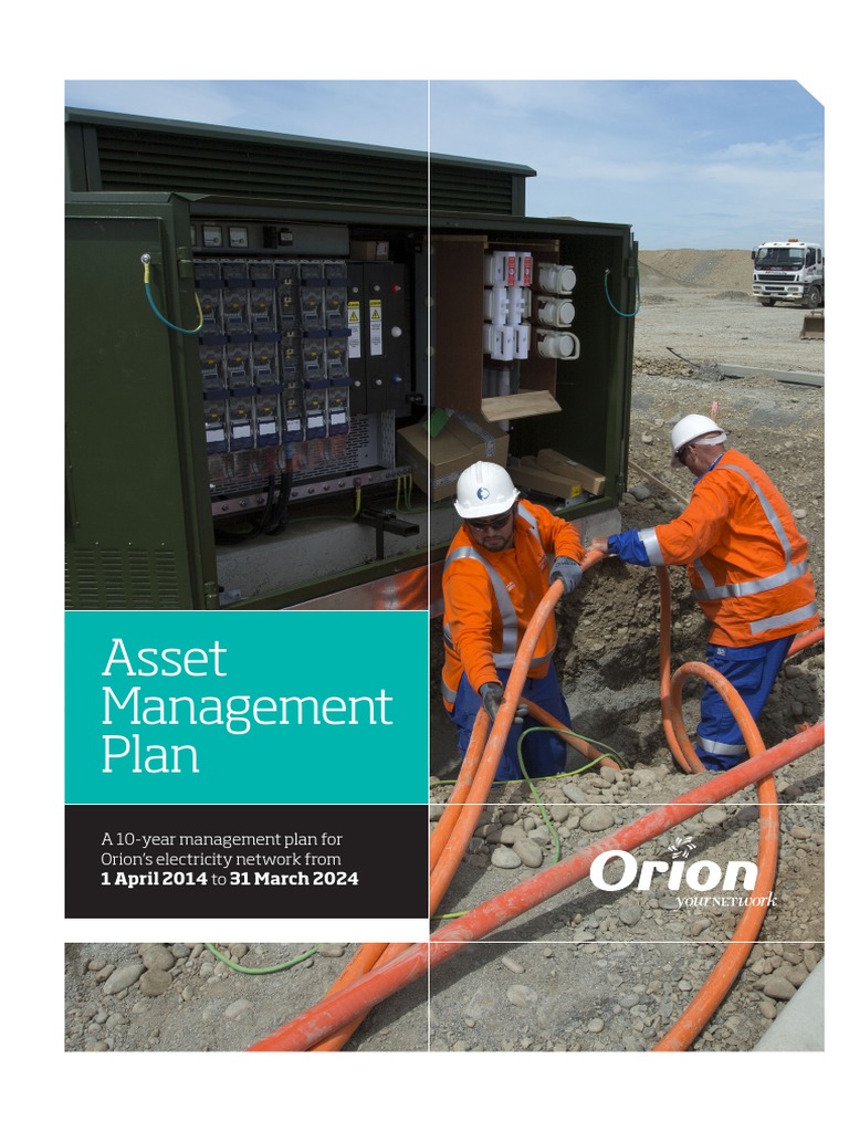 ORION, Asset Management Plan 2014 2024 | PDF | Electrical Substation ...