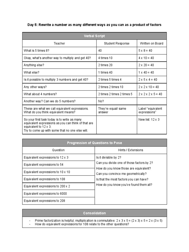 Prime Factorization Task | PDF | Multiplication | Prime Number