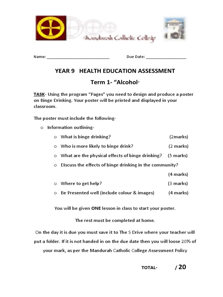 Alcohol Assessment | PDF