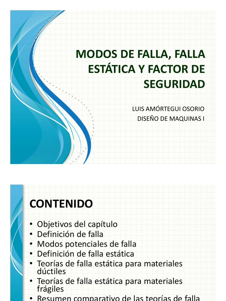 Modos de Falla y Falla Estatica | Descargar gratis PDF | Ductilidad ...