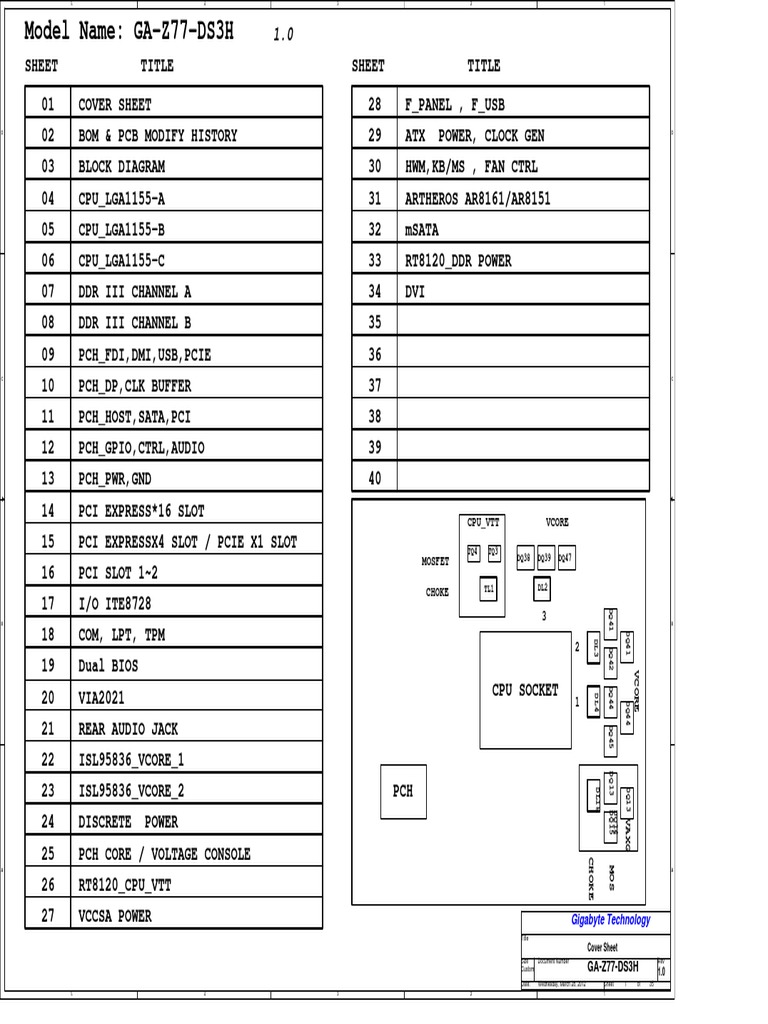 Cpu - VTT Vcore: Gigabyte Technology | PDF | Physical Layer Protocols ...