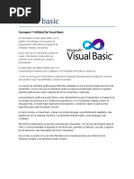Herramientas de Visual Basic | PDF