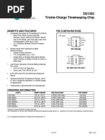 DS1307 I2c Based RTC Datasheet | PDF