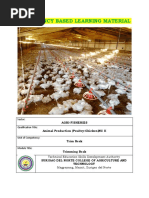 CBC Animal Production (Poultry Chicken) NC II | PDF | Occupational ...