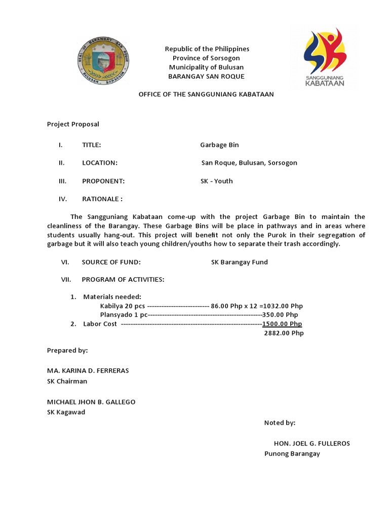 SK Project Proposal (Green and Green) | PDF