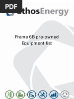 Power Plant Sale: GE Frame 6B | PDF | Gas Turbine | Diesel Engine