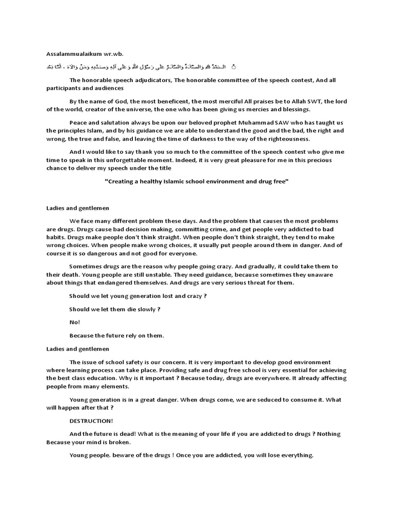 Danica Kirana Ramadhina - MTSN 9 Kediri - Kabupaten Kediri - Pidato Bahasa Inggris (Putri ...