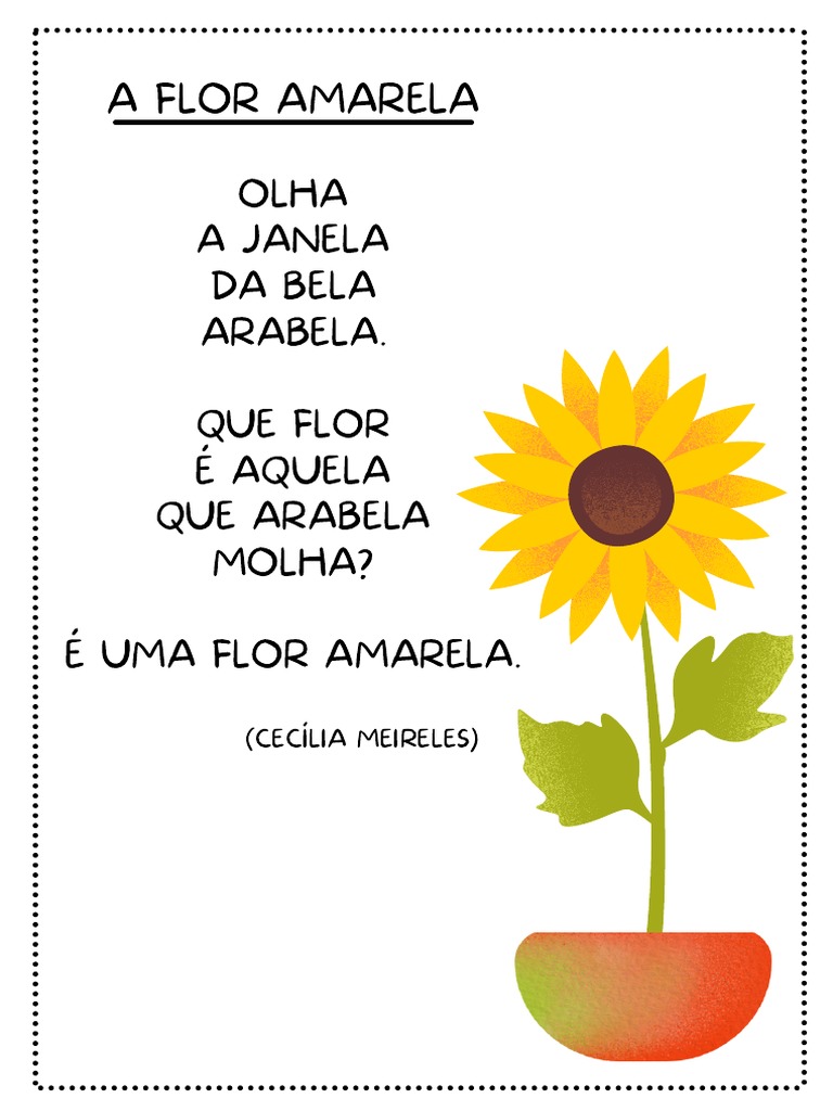 Alfabetização Flor Amarela | PDF