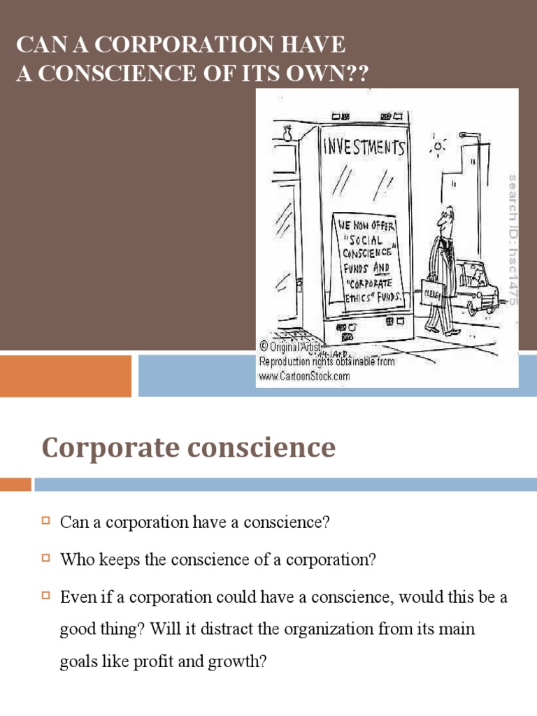 3) Can A Corporation Have Conscience of Its Own | PDF | Conscience ...