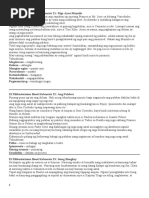 El Filibusterismo Kabanata 38 Buod, Mga Tauhan, A | PDF