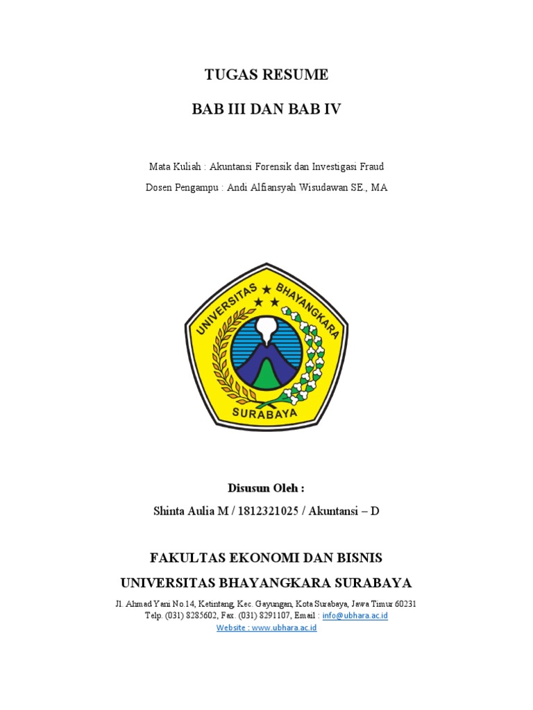 Resume Bab 3 | PDF