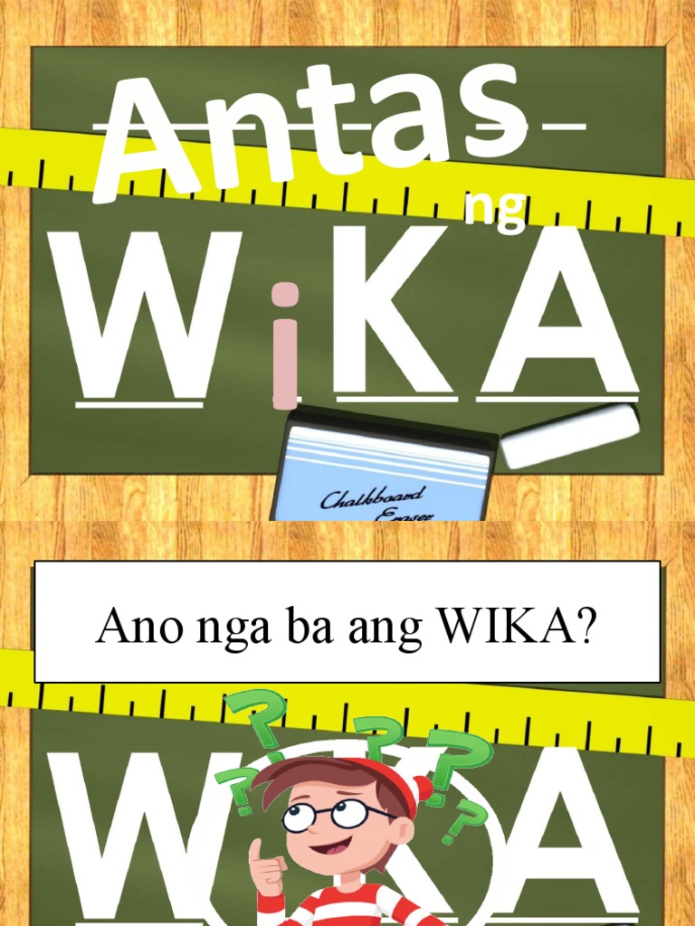 Antas NG Wika-EXPLAIN | PDF
