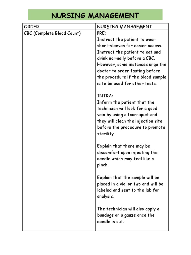 Nursing Management | PDF | Health Sciences | Clinical Medicine