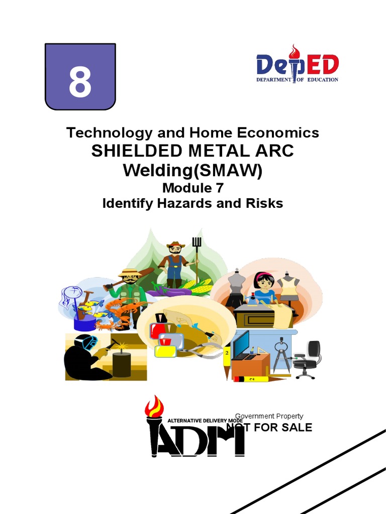 Shielded Metal Arc Welding (SMAW) : Technology and Home Economics | PDF ...