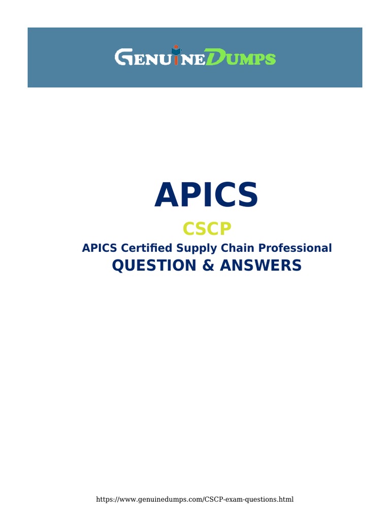 Apics: Question & Answers | PDF | Supply Chain | Inventory