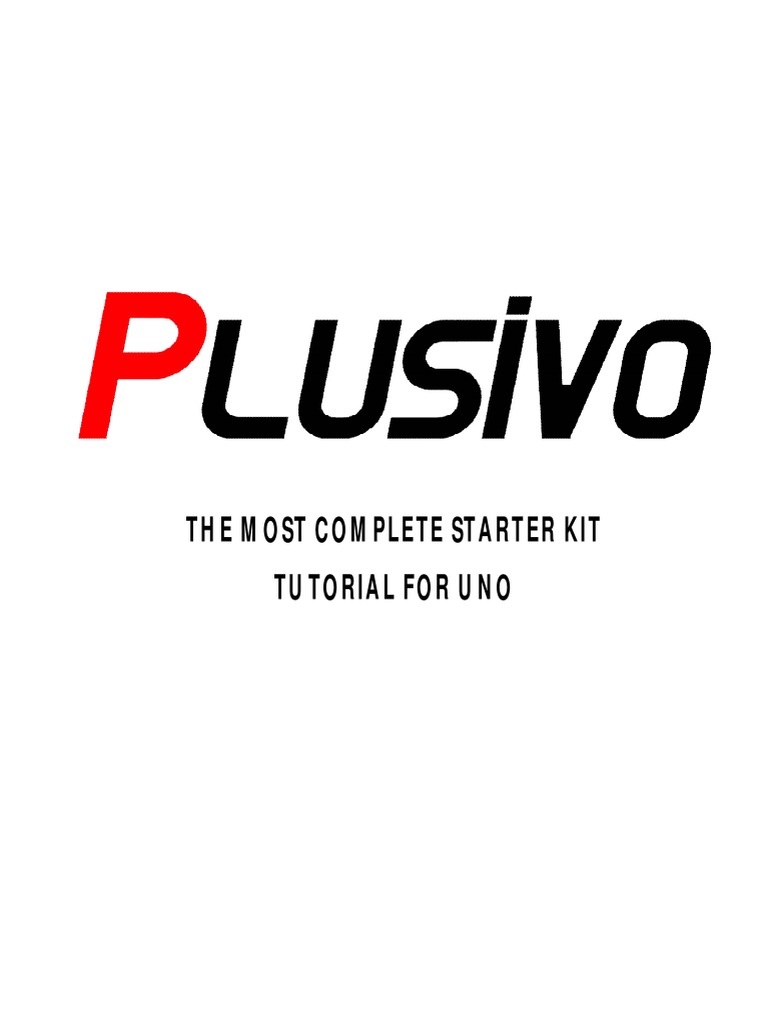 PLUSIVO Guide English | PDF | Installation (Computer Programs) | Arduino