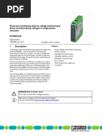 Secure Elite 300 Multifunction Meter | PDF | Power Supply | Electrical ...