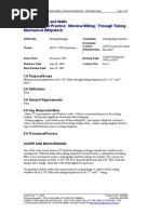 Whipstock Assembly and Milling Procedure | PDF | Drill | Torque