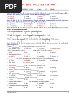 English Language Practice Test 26 | PDF | Agriculture | Doctor Of ...