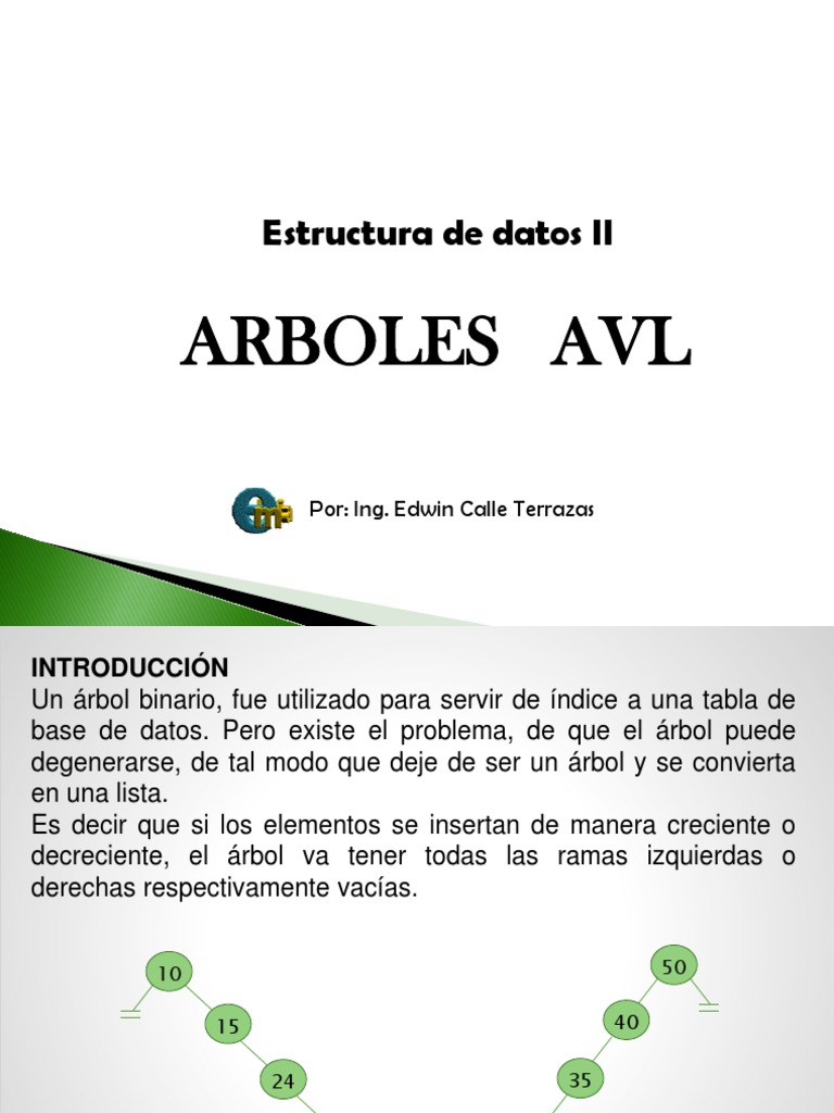 Arboles Avl | PDF | Algoritmos y Estructuras de Datos | Datos de computadora