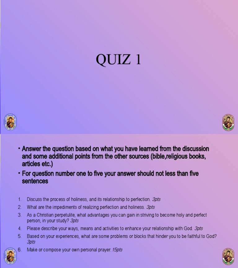 QUIZ 1 FCL 3 | PDF