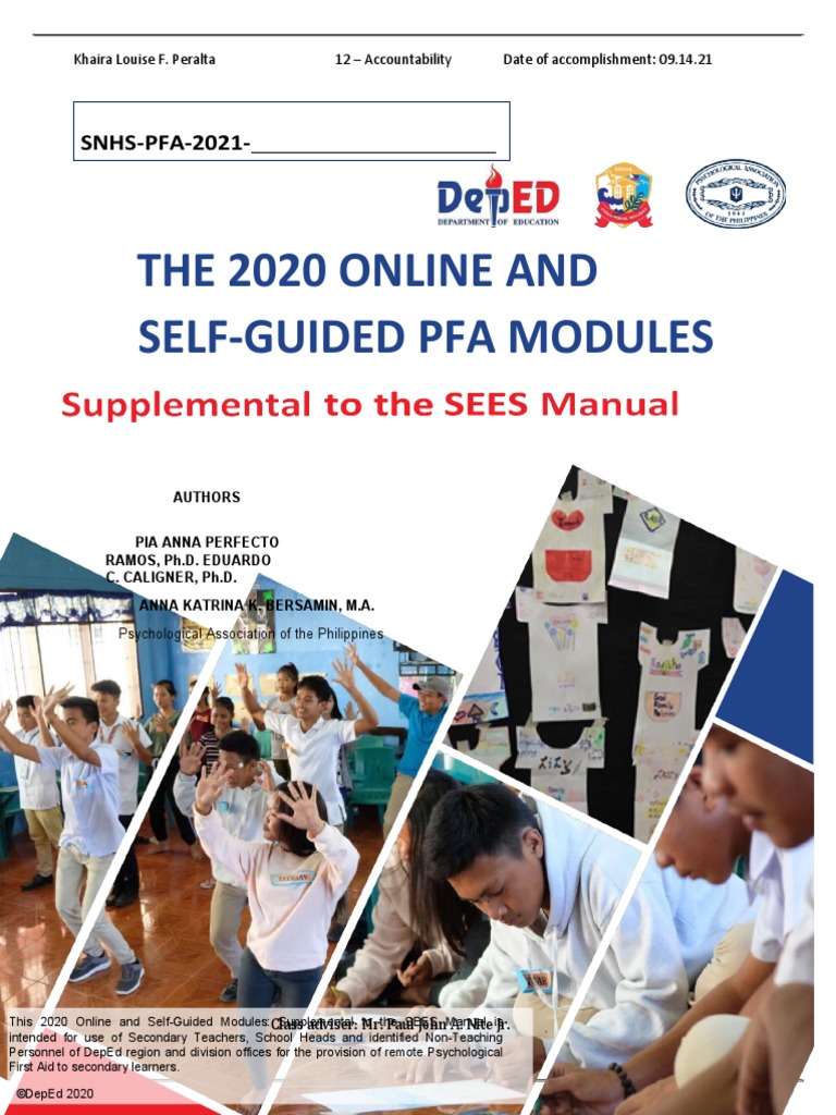 Module I On PFA | PDF | Feeling | Thought