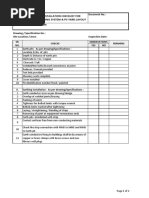 Checklist For Welding Visual Inspection | PDF