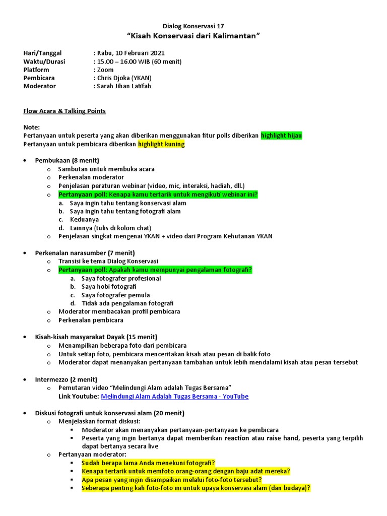 DK17 - Talking Points | PDF