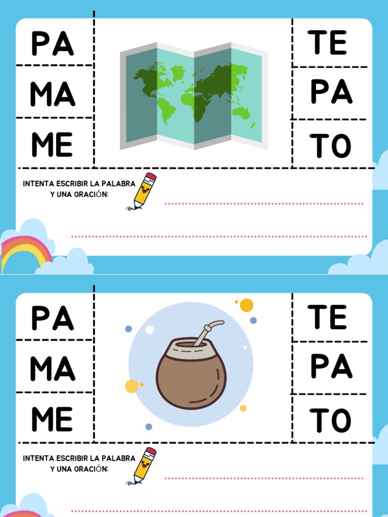 Fichero Bisilabo para Impri | PDF