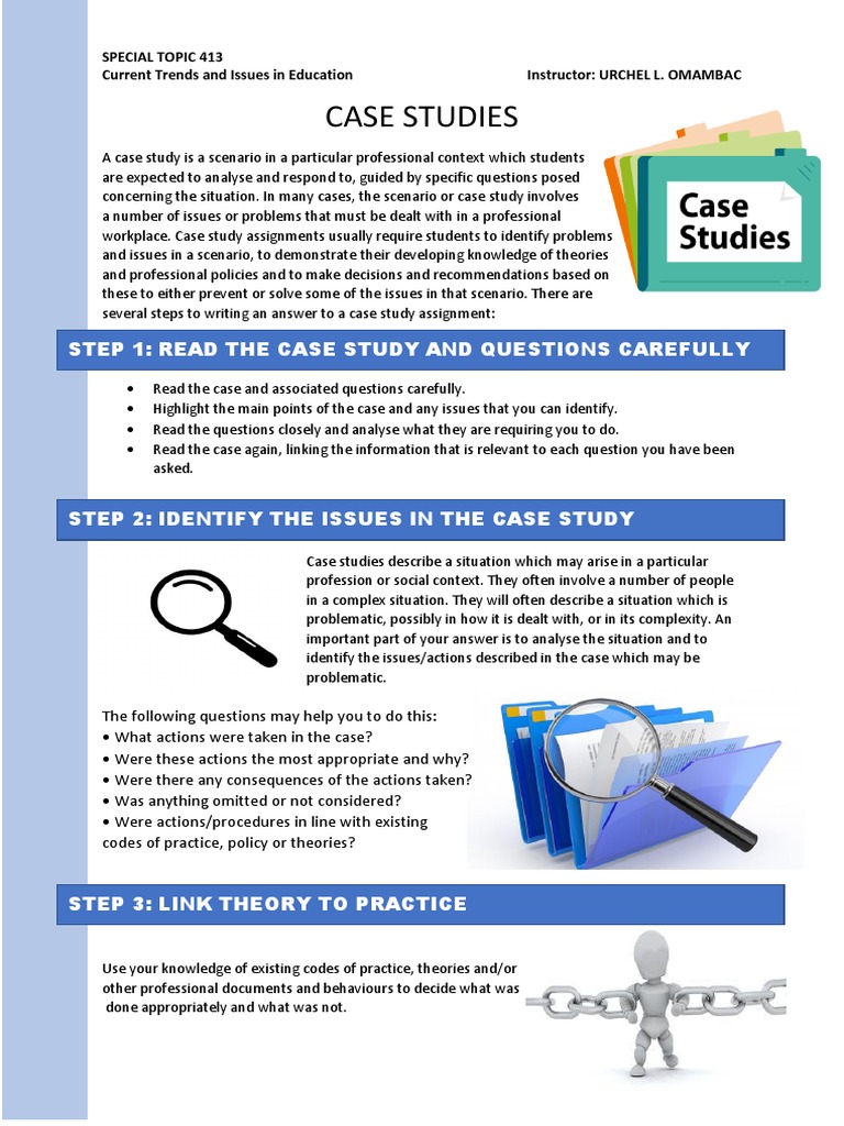 Case Study Guide | PDF | Case Study | Theory