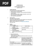 Lesson Plan in Cookery 10 Cooking Methods of Vegetable Dishes | PDF ...