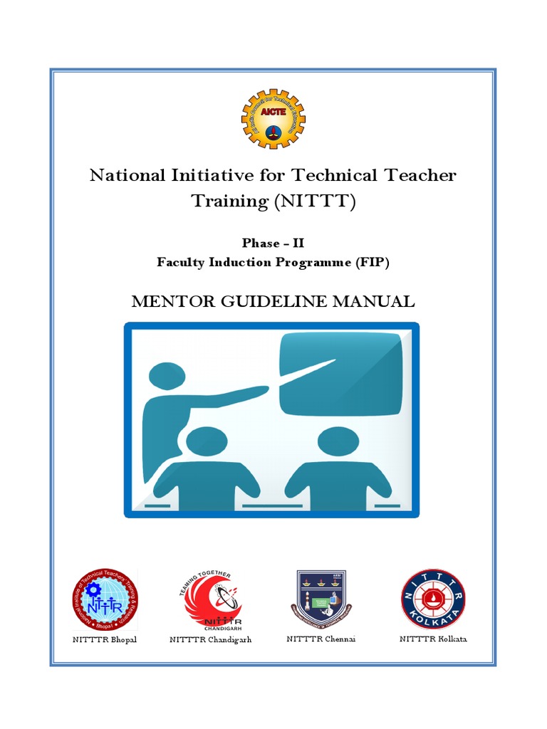 National Initiative For Technical Teacher Training (NITTT) : Mentor ...