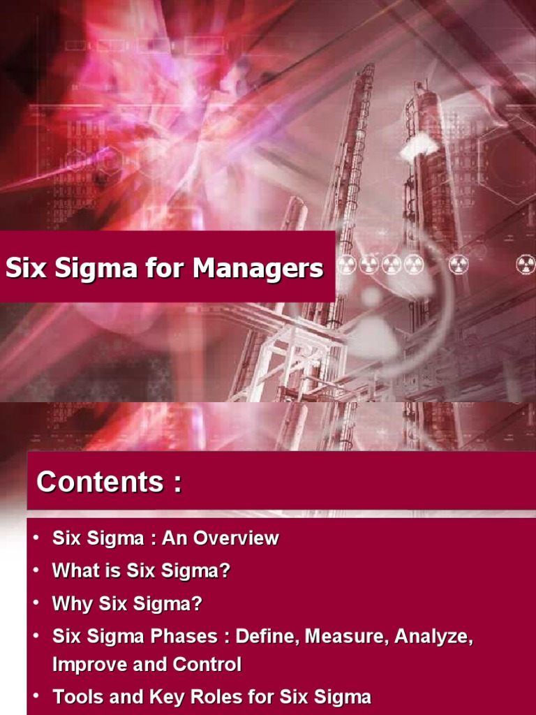 Six Sigma For Managers 185 1 | Download Free PDF | Six Sigma | Business