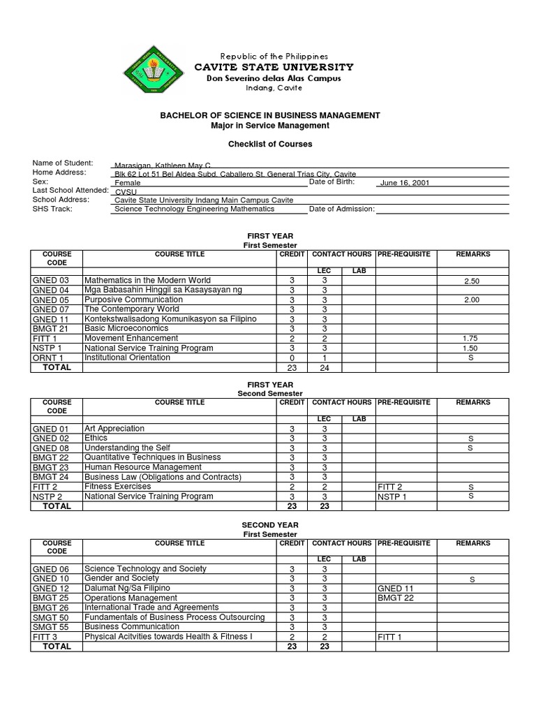 Cavite State University: Don Severino Delas Alas Campus | PDF