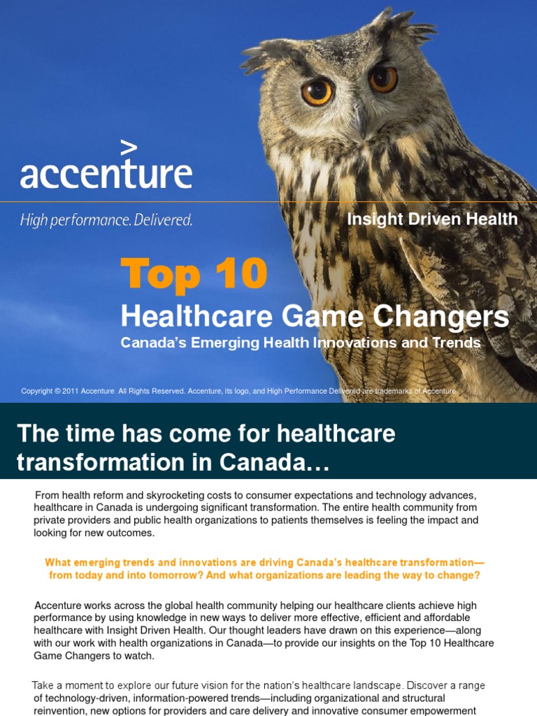 Top 10 Canada Health Innovations - 2011 | PDF | Health Care ...