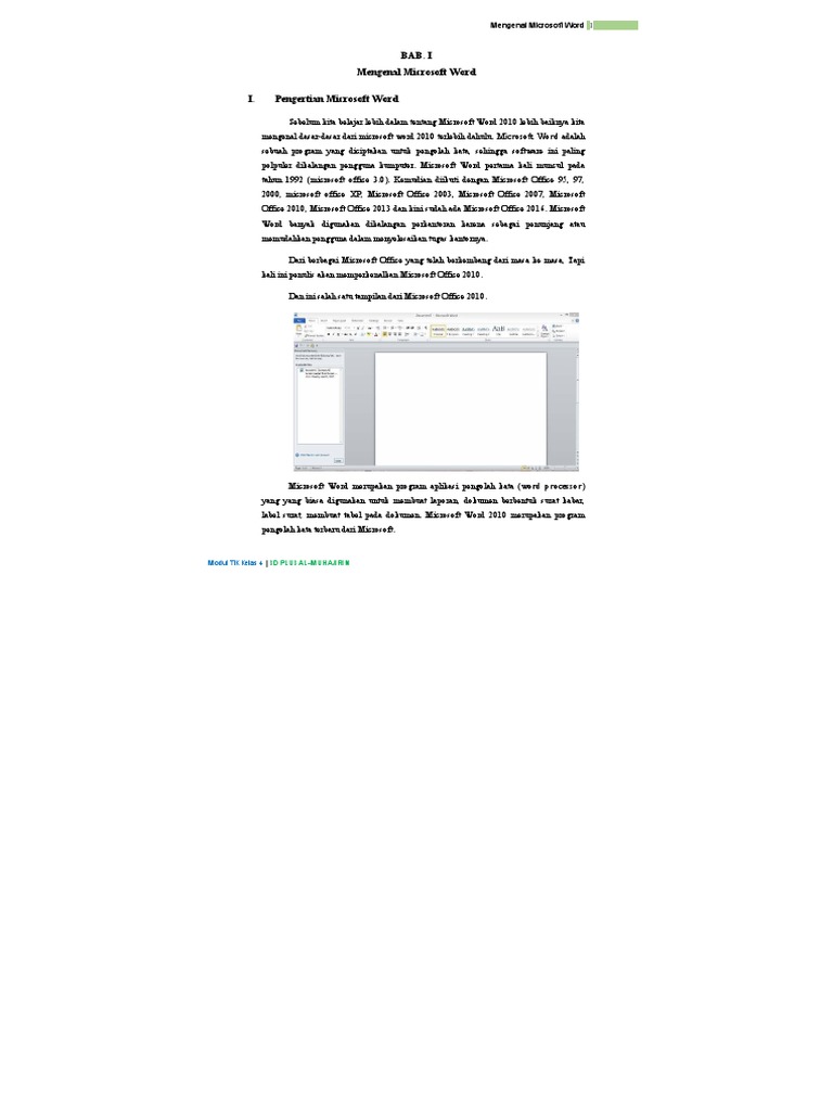 Modul TIK Kls 4 Bab 1-2 - Copy-Dikonversi | PDF