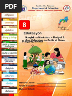 ESP 8 3rd Quarter Exam | PDF