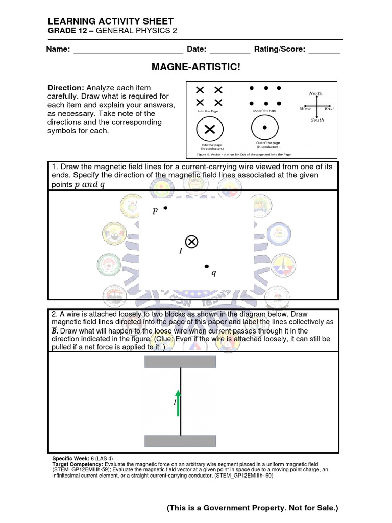 Magnetic Field Analysis for Grade 12 | PDF | Magnetic Field | Rotation ...