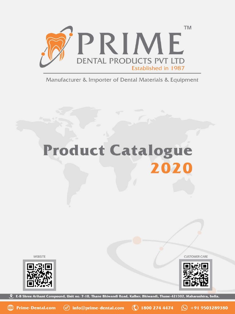 PRIME-Product Catalogue 2020 | PDF