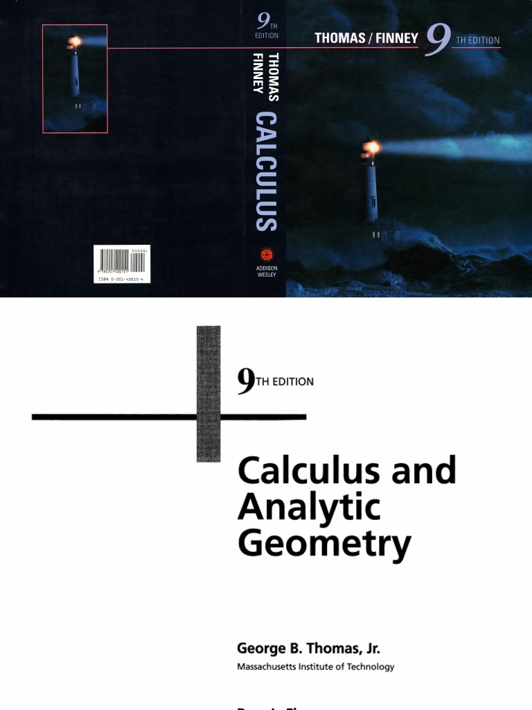 Calculus And Analytic Geometry 9th Edition PDFDrive PDF