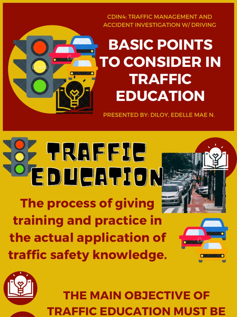 Characteristics of Effective Traffic Education: Understanding the ...