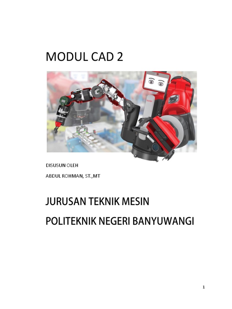 Modul Praktek Cad 2 Abd Rohman Tmk Pdf