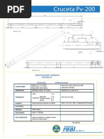 Especificaciones Cruceta PR-200 | PDF