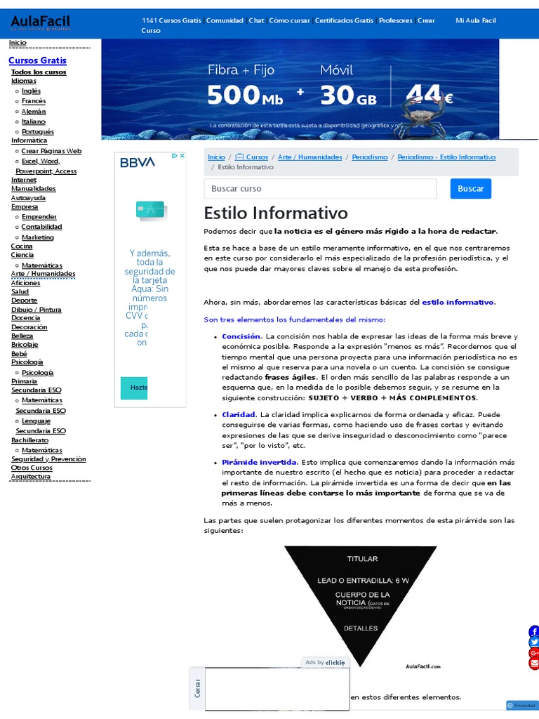 Estilo Informativo - Periodismo - Estilo Informativo 】13 | PDF ...