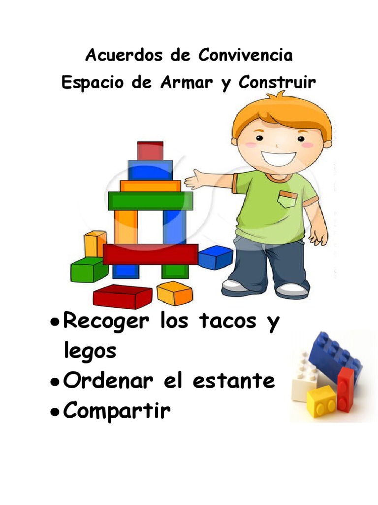 Normas de Convivencia para El Espacio de Armar y Construir | PDF