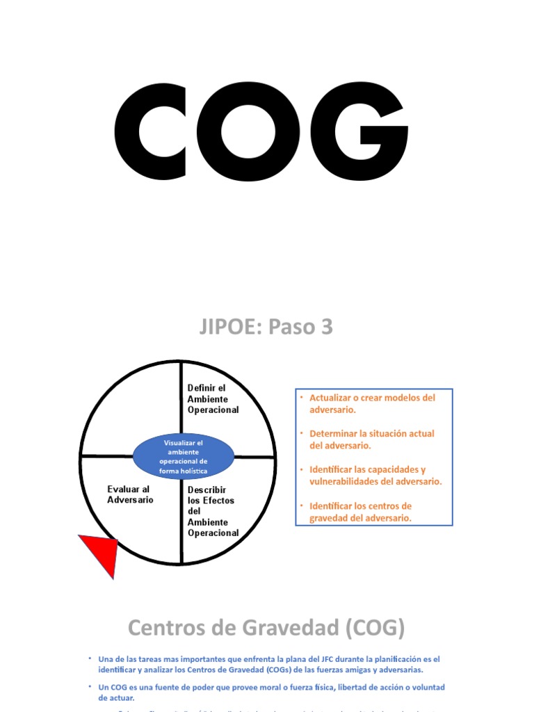 Cog | PDF | Planificación | Logística