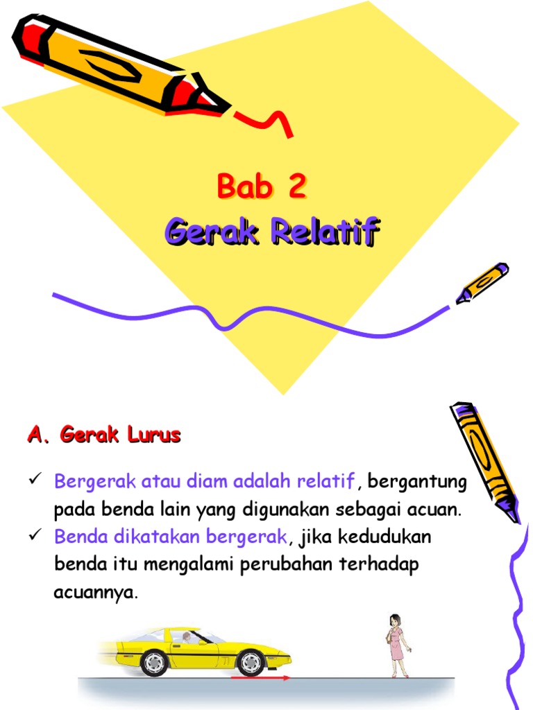 Bab 2 Gerak Relatif | PDF