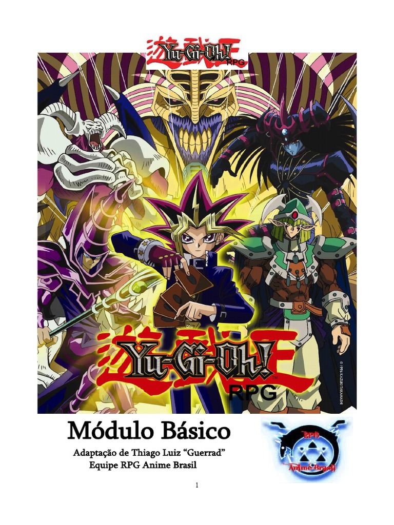 Yu Gi Oh RPG Modulo Basicopdf PDF Free | PDF | Jogos de RPG