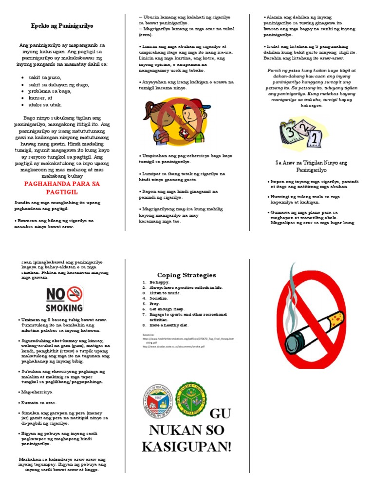 Quit Smoking Pamphlet | PDF